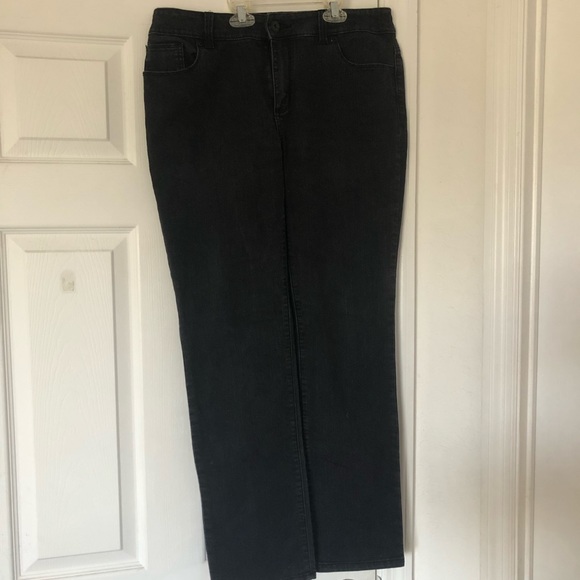Chico's | Jeans | Chicos Platinum Denim Black Jeans | Poshmark